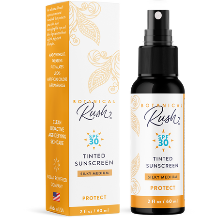 Botanical Rush | Silky Medium Tinted Sunscreen SPF 30